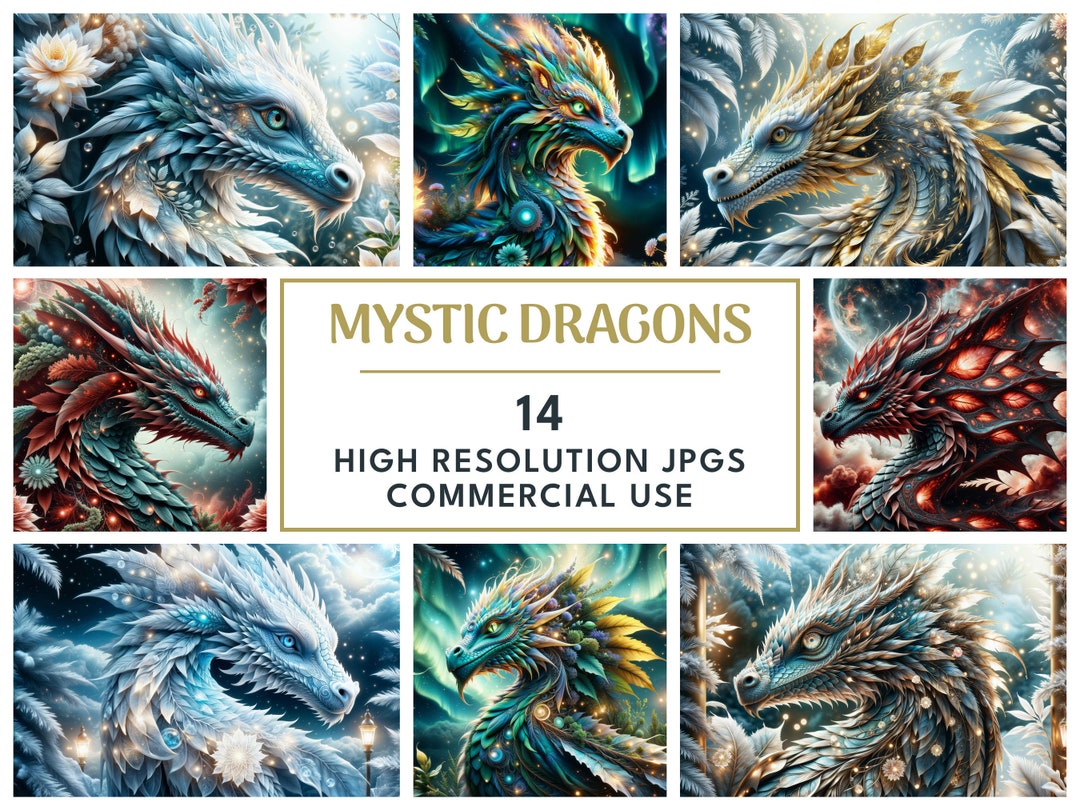 Mystical Dragon Image Collection, Magical Artworks for Fantasy Lovers ...