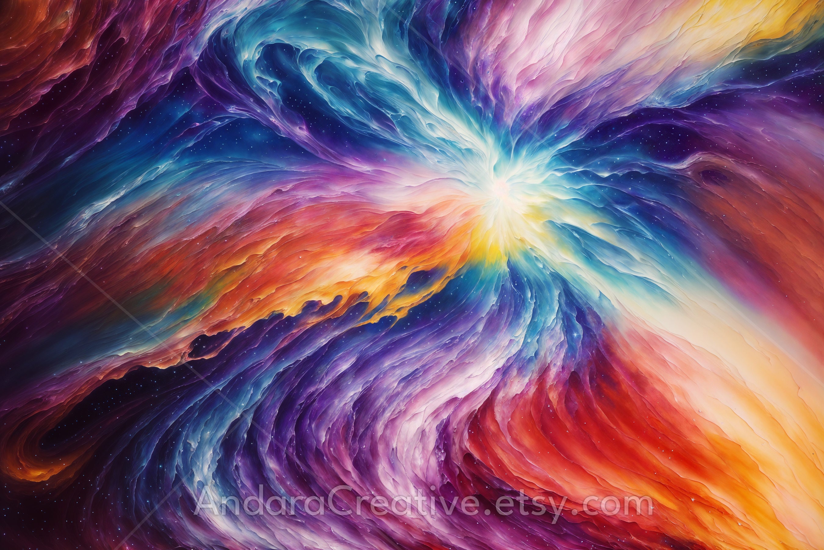 Galactic Artwork, Exploding Star Picture, Supernova Image, Cosmic ...