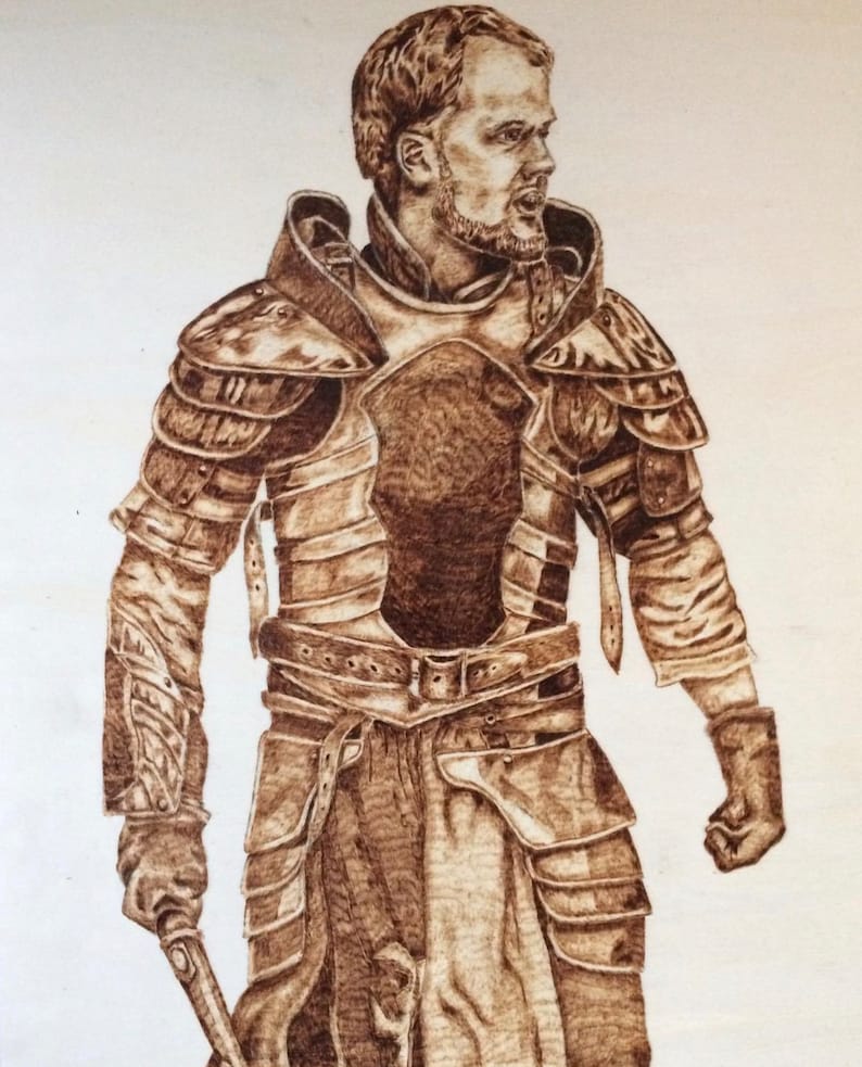 CUSTOM Pyrography / Woodburning Portraits - Etsy