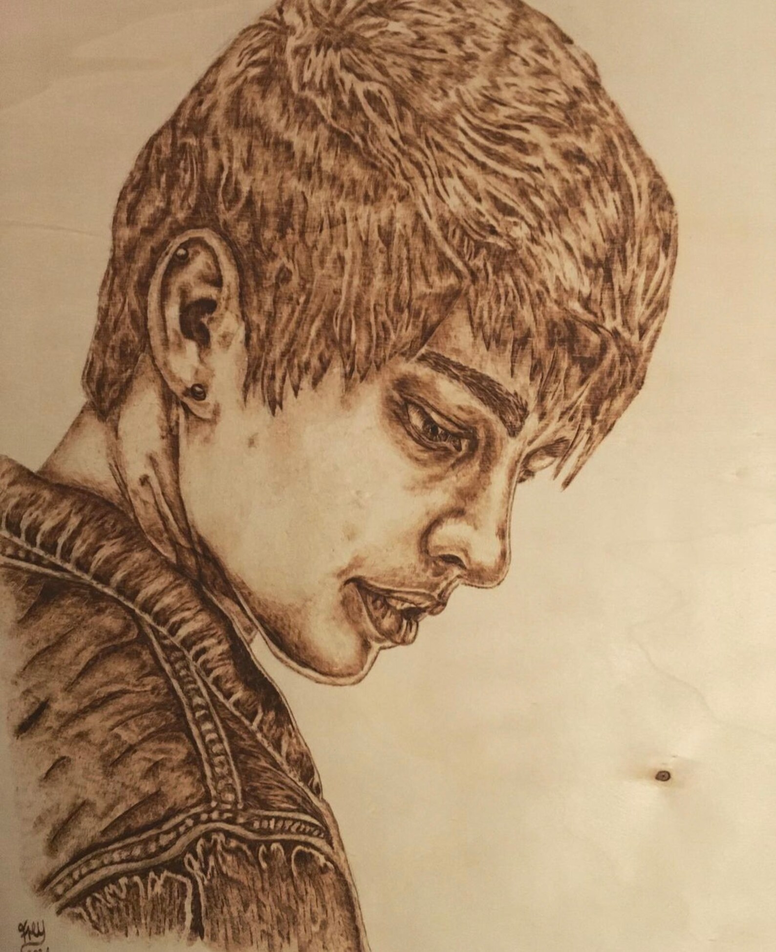 CUSTOM Pyrography / Woodburning Portraits - Etsy
