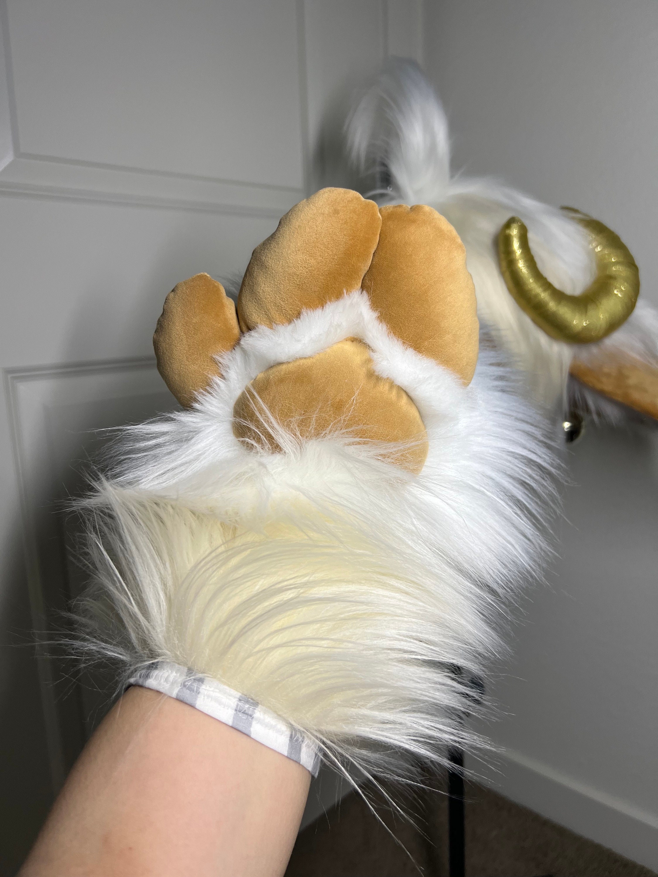 Furry Fursuit Kigurumi Style Head, Fantasy Goat, Cloven Hoof. - Etsy
