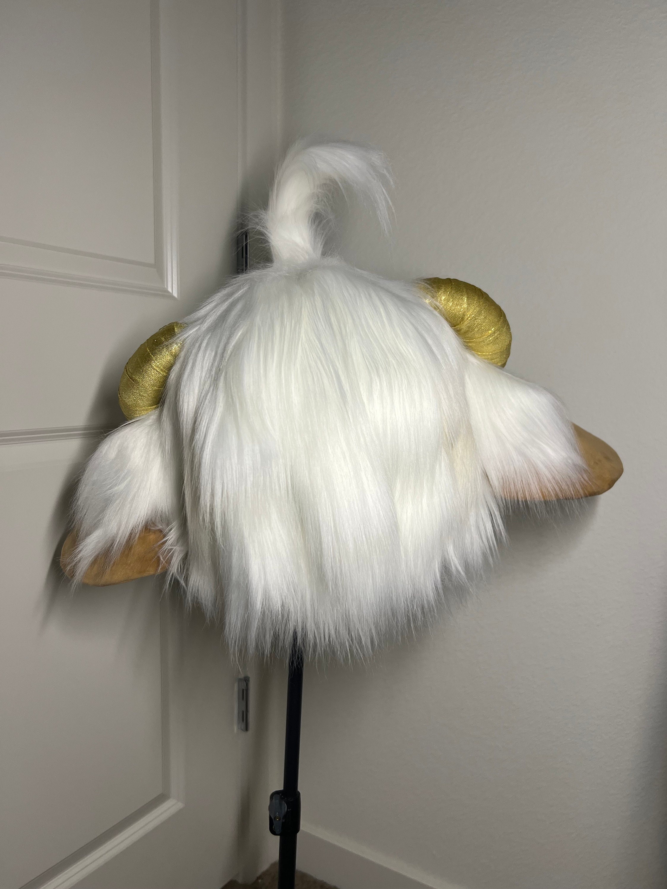 Furry Fursuit Kigurumi Style Head, Fantasy Goat, Cloven Hoof. - Etsy