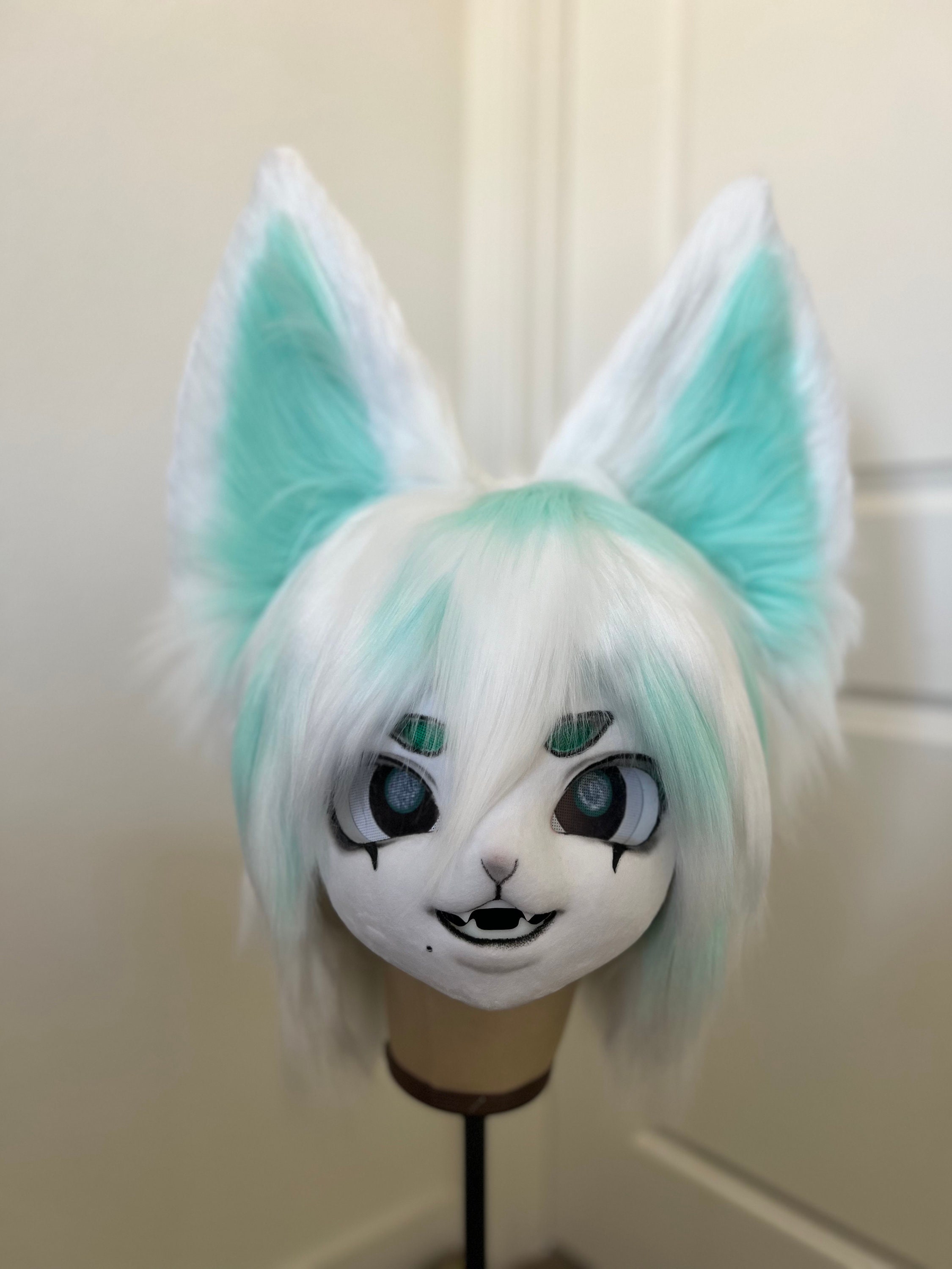 Furry Fursuit Kigurumi Style Head, Fantasy Fox, Mask, Animal Figure ...