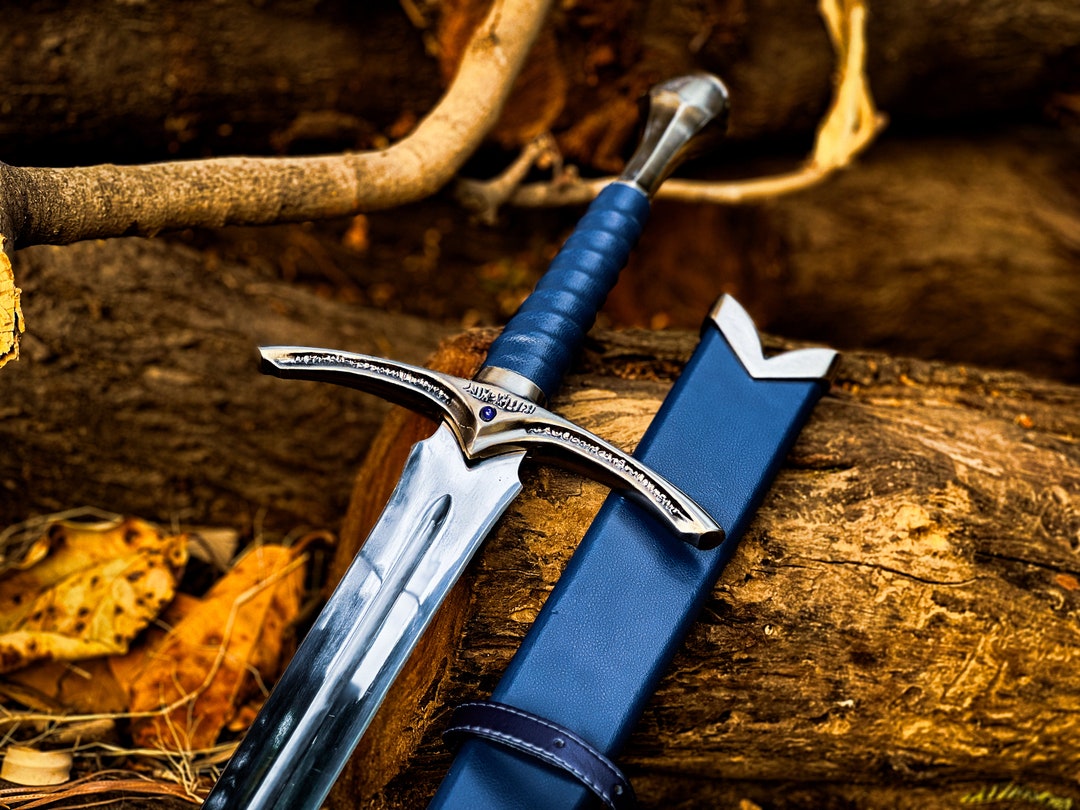 The Hobbit Sword of Glamdring Handmade Replica Sword Elvenking and ...