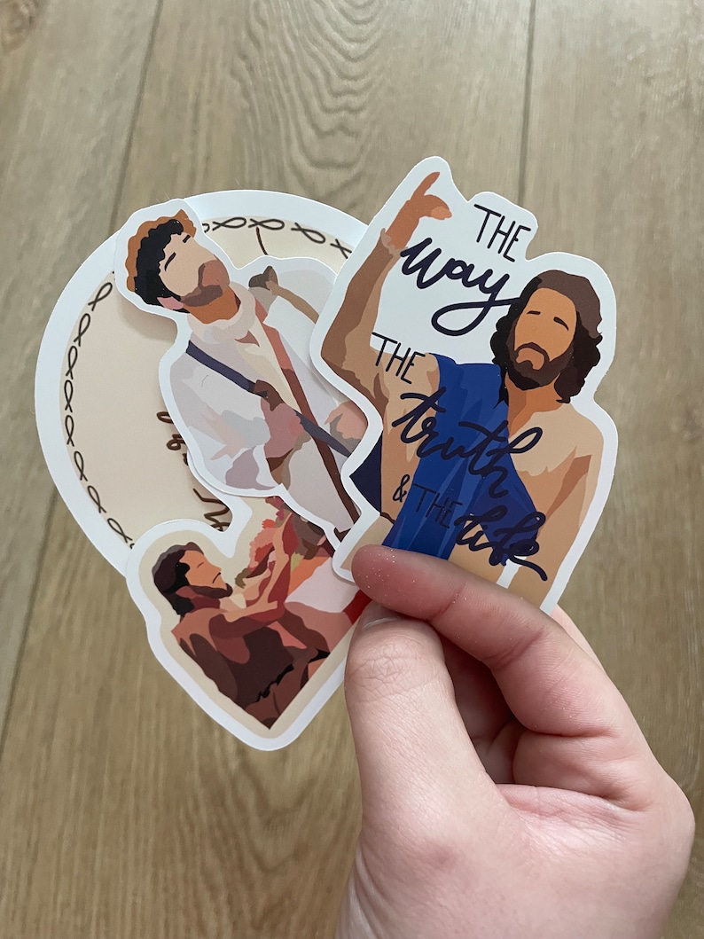The Chosen Inspired Sticker Set | Waterproof | Christian Stickers ...