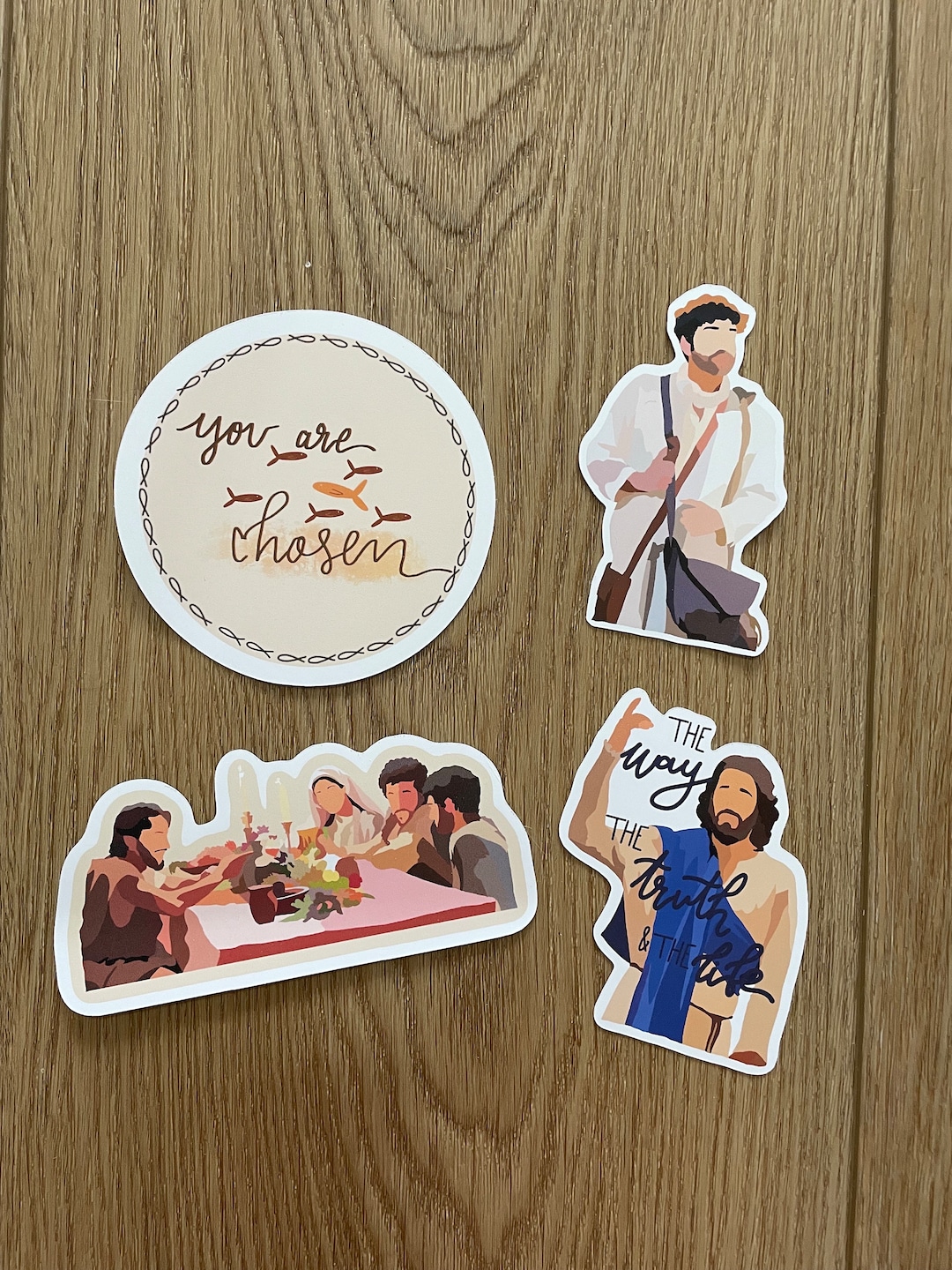 The Chosen Inspired Sticker Set | Waterproof | Christian Stickers ...