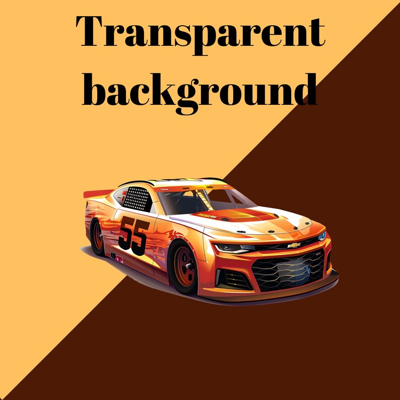 Race Car Clipart, Transparent Backgrounds, 15 PNG Bundle, Commercial ...