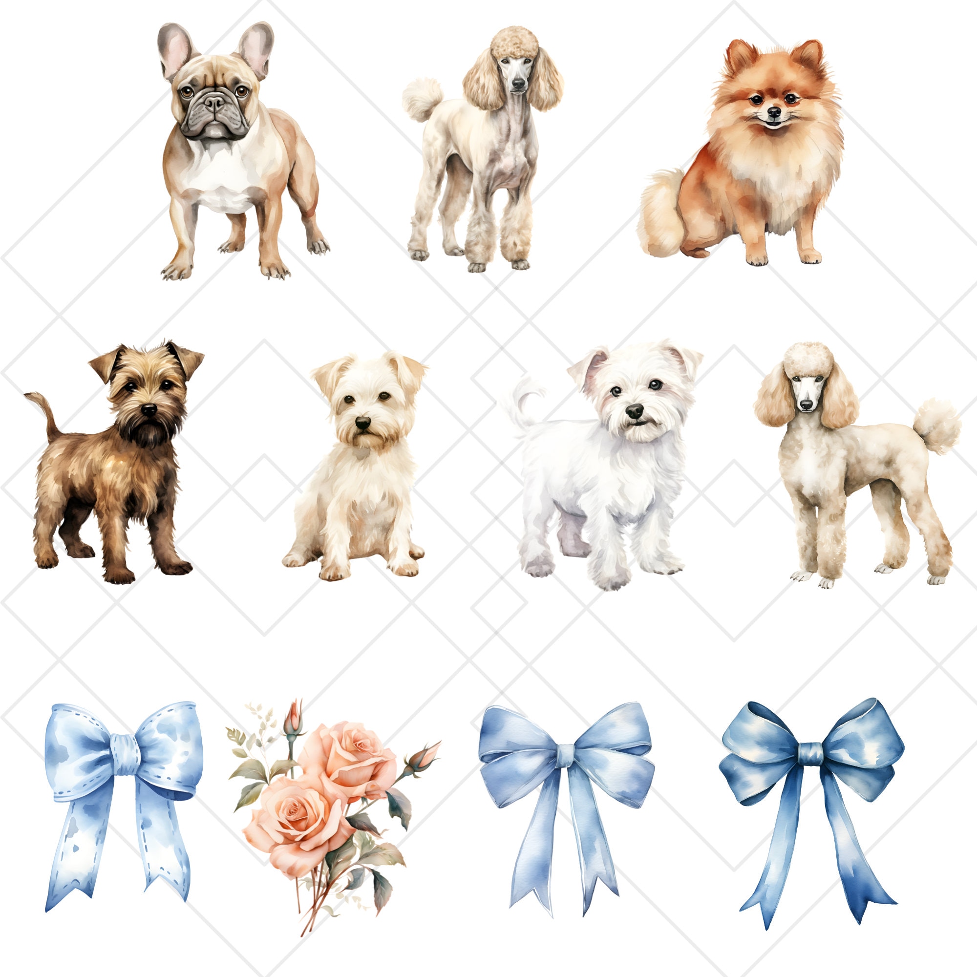 Coquette Png, Aesthetic Cottagecore Design, Pink and Blue Bows, Vintage ...