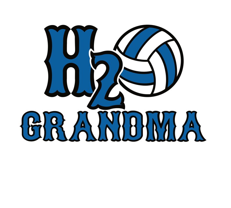 Customizable Water Polo H2O Sticker - Etsy