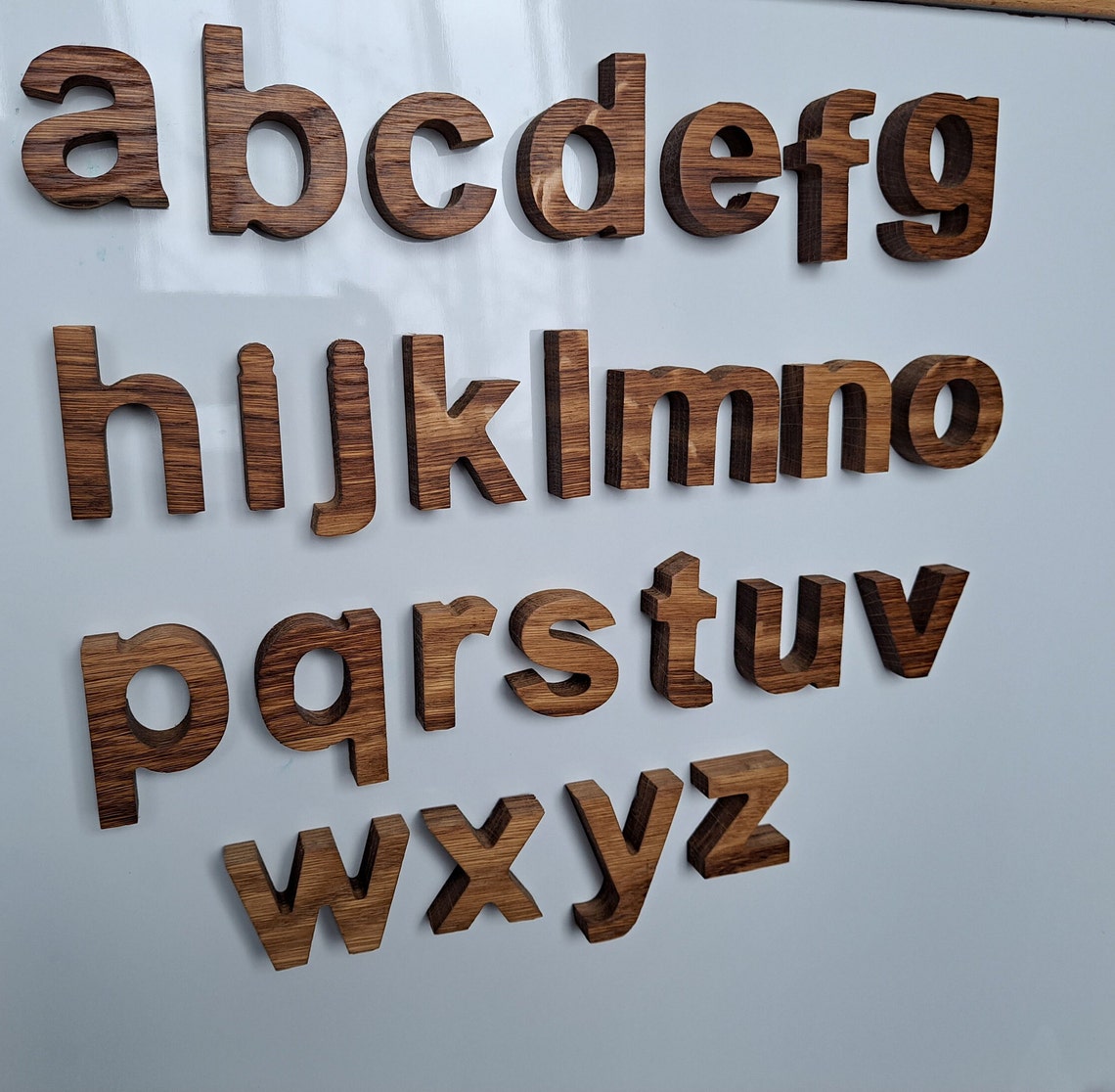 Wooden Magnetic Letters Alphabet Wooden Alphabet 29 Montessori Alphabet ...