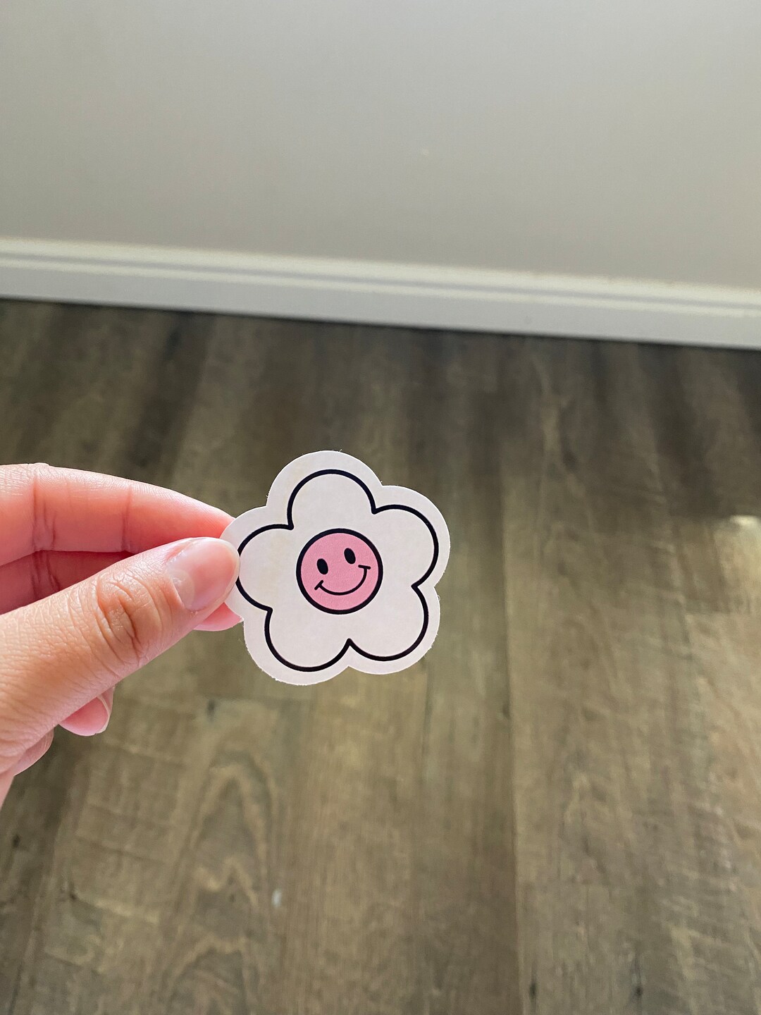 Cute Colorful Daisy Smiles Sticker Pack - Etsy