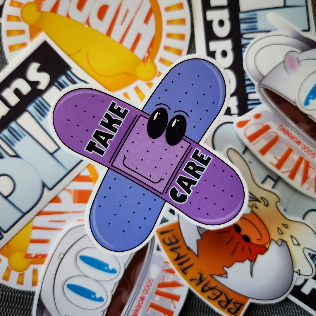 Take Care Sticker - Etsy