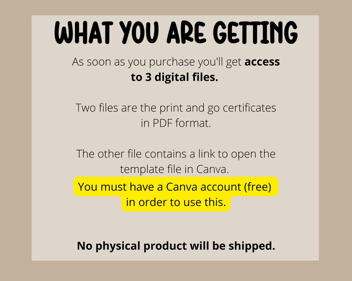 Camp Certificates, Summer Camp Awards, Editable Certificate, Summer ...