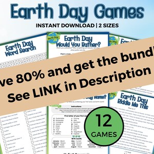 Earth Day Scavenger Hunt, Earth Day Activities for Kids, Earth Day ...