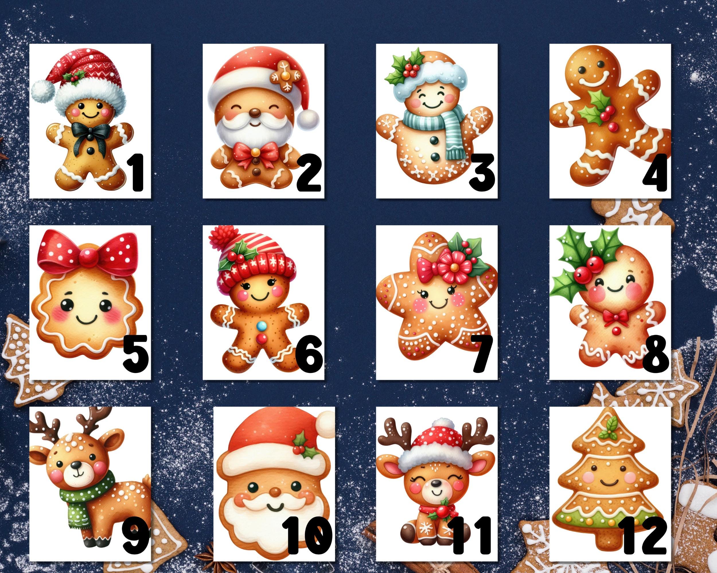 Christmas Cake Walk Game, Cake Walk Printable, Cupcake Walk, Holiday ...