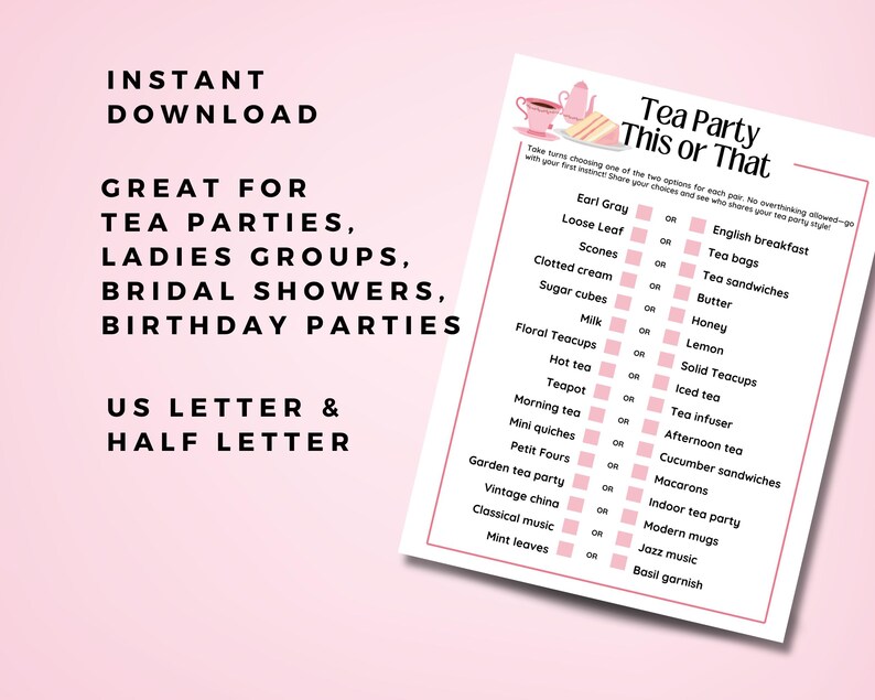 Ladies Tea Party Games Tea Party Games for Church Tea Party Games for ...