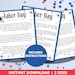 Labor Day Left Right Game Printable Patriotic Games - Etsy