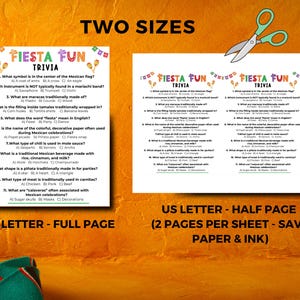 Taco Trivia Games, Mexican Fiesta Trivia Games, Taco Party Games ...