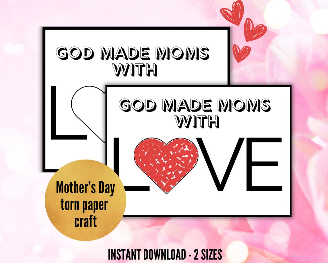 Mothers Day Sunday School Craft, Mothers Day Craft Preschool, Religious ...