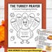 Thanksgiving Christian Preschool Craft, Turkey Prayer Craft ...
