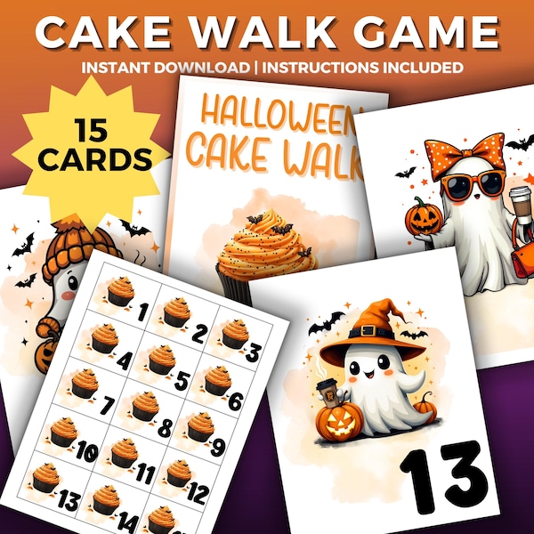 Cake Walk Numbers - Etsy