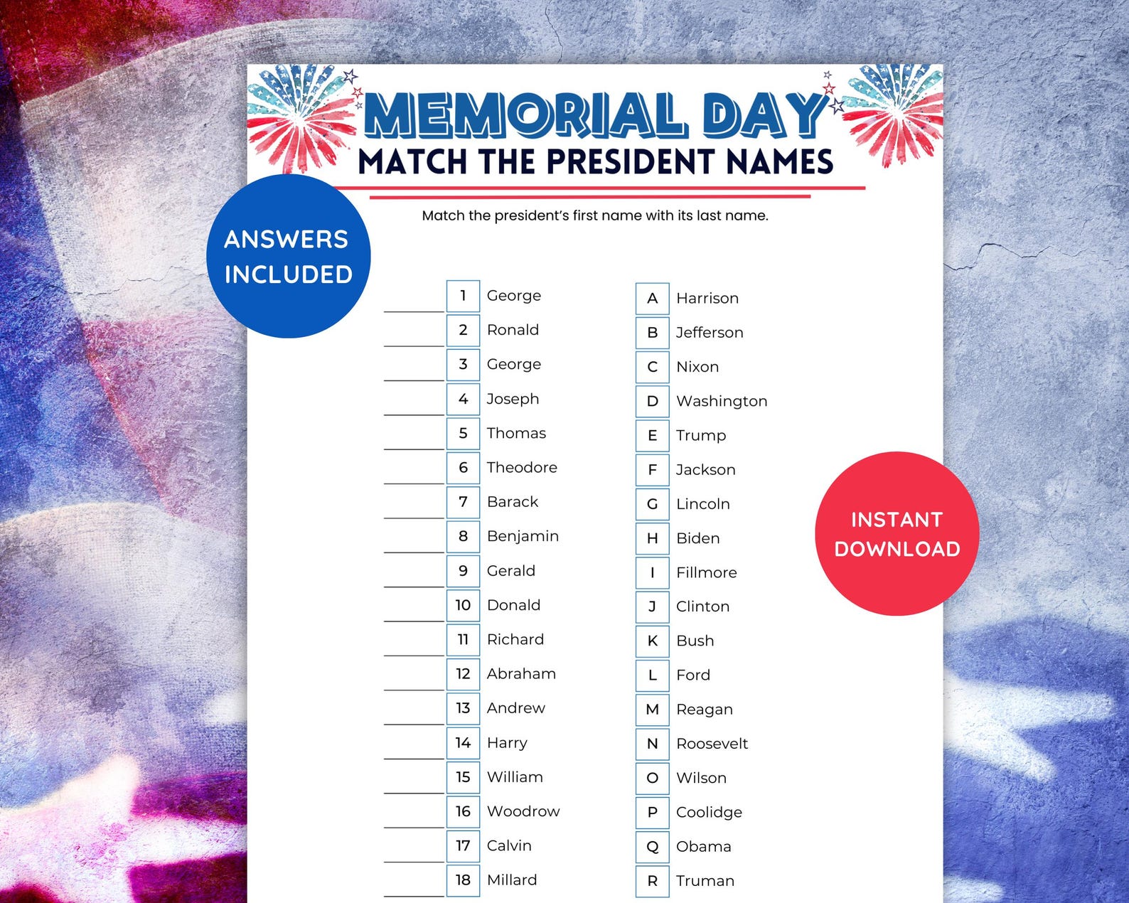 Memorial Day Games for the Office, Memorial Day Trivia, Office Party ...
