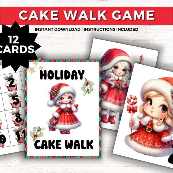 Cake Walk Numbers - Etsy