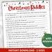 Christmas Riddles Who Am I, Printable Christmas Party Game, Kids ...