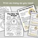 New Years Christian Preschool Craft, Printable New Years Prayer, New ...