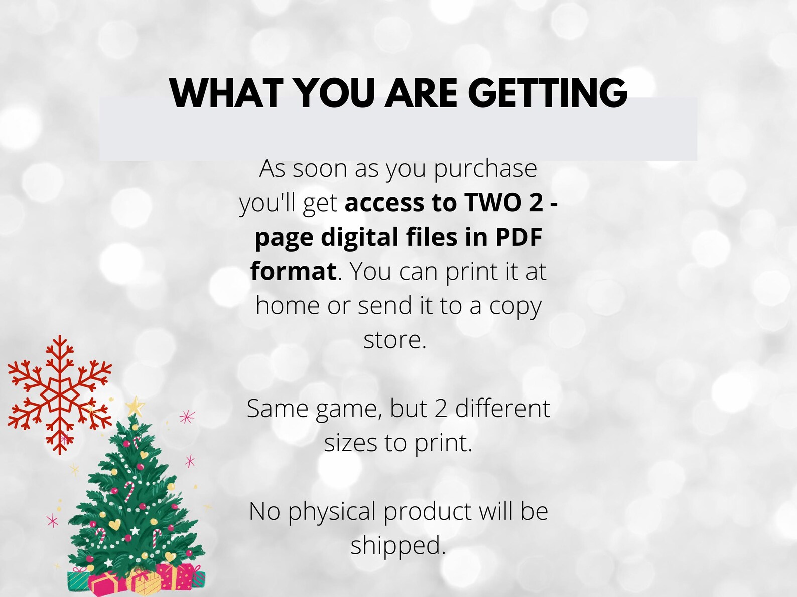 Christmas Riddles Who Am I, Printable Christmas Party Game, Kids ...