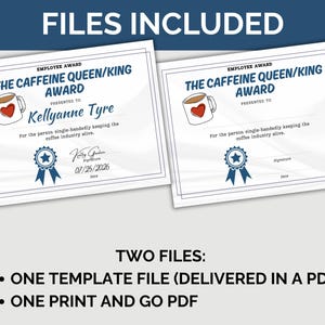 Work Superlatives, Fun Employee Awards, Funny Office Awards, Employee ...