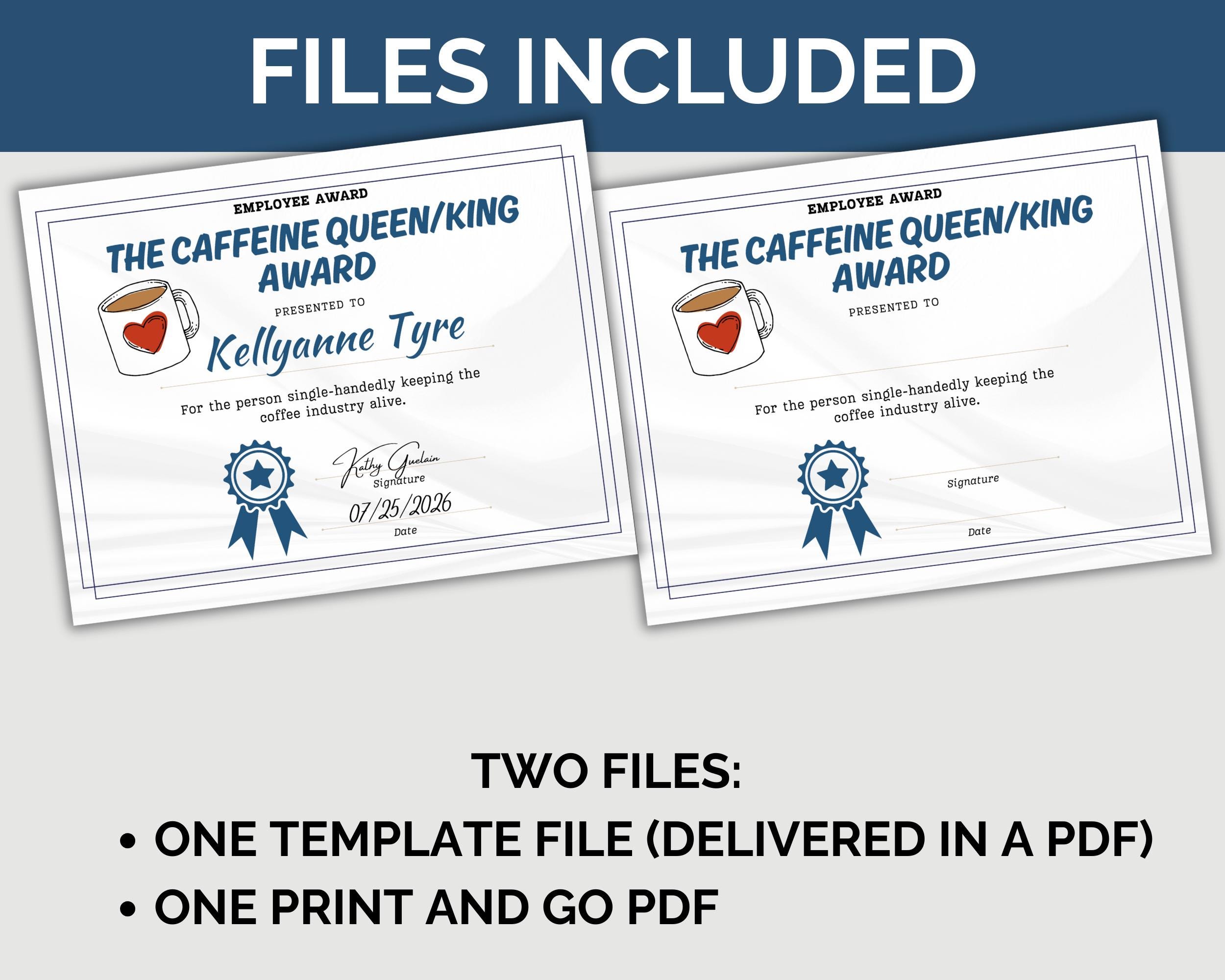 Work Superlatives, Fun Employee Awards, Funny Office Awards, Employee ...