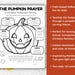 Pumpkin Prayer Craft, Christian Halloween Pumpkin Carving, Sunday ...