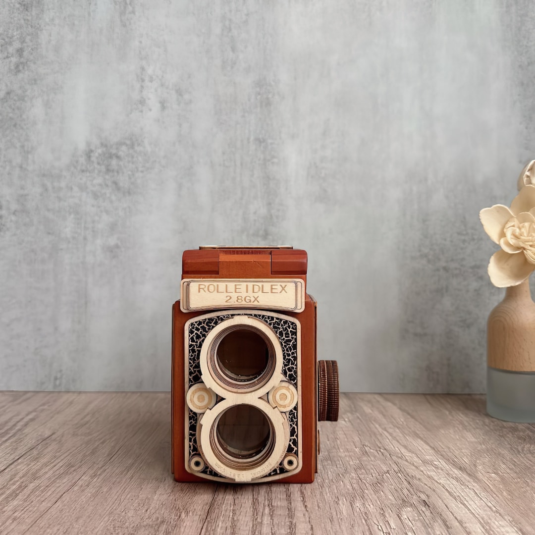 Camera Music Box / Wooden Vintage Handmade / Musical Gift / Creative ...