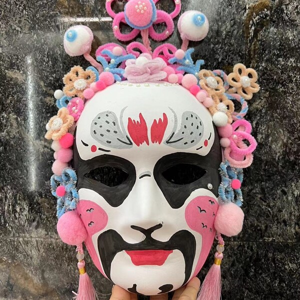Chinese Opera Masks - Etsy