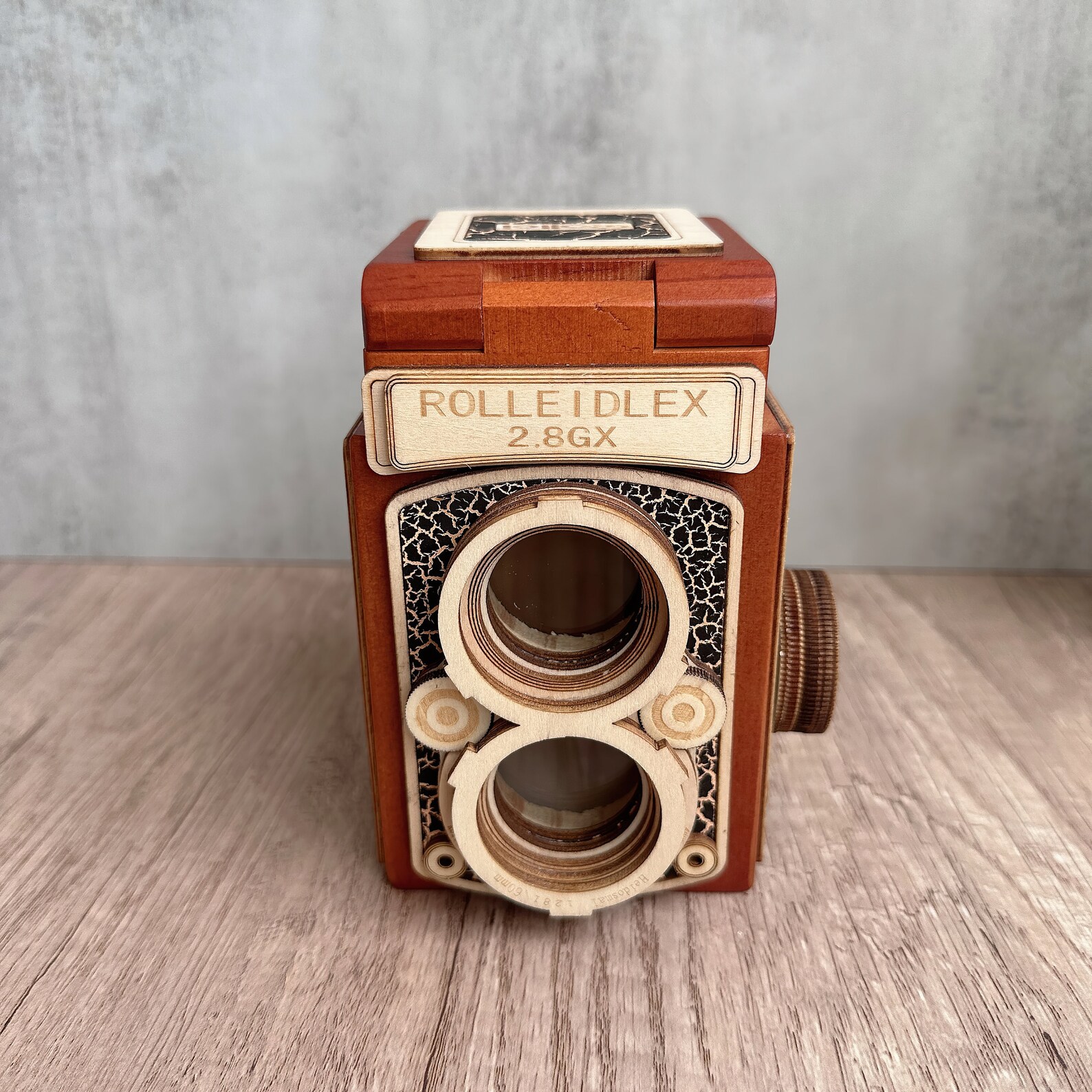 Camera Music Box / Wooden Vintage Handmade / Musical Gift / Creative ...