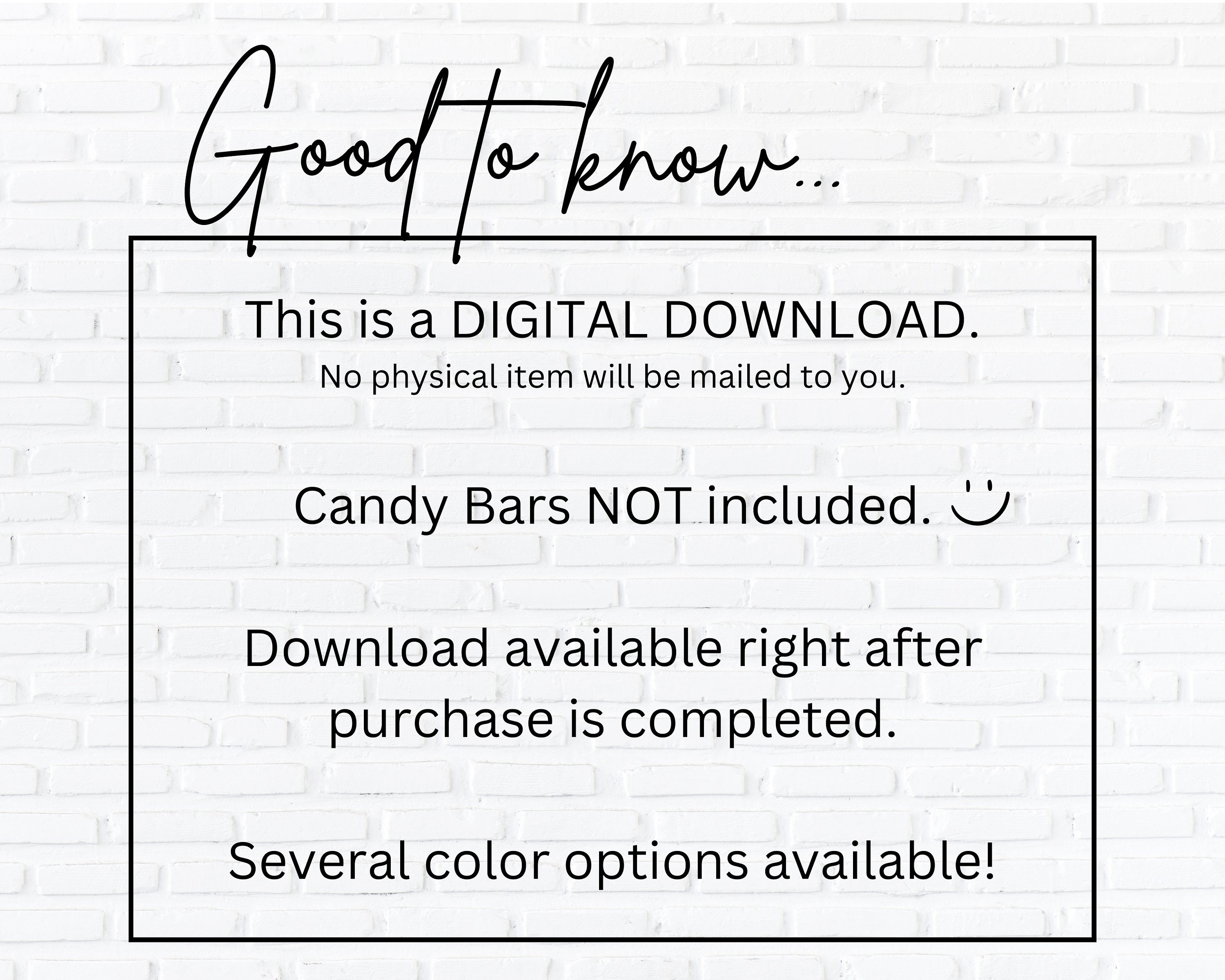 Printable Congrats Grad Candy Poster, Blue (digital Download) - Etsy