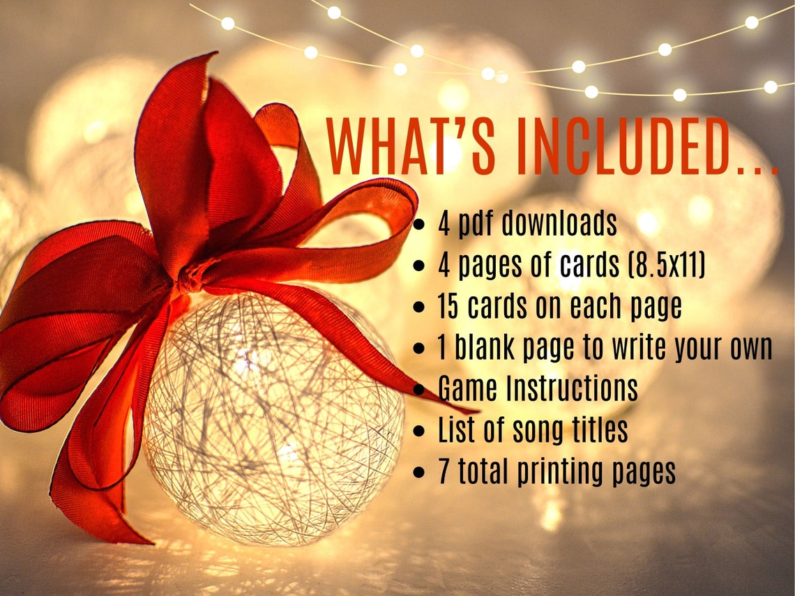 Christmas Charades, Christmas Song Charades, Christmas Games for Adults ...