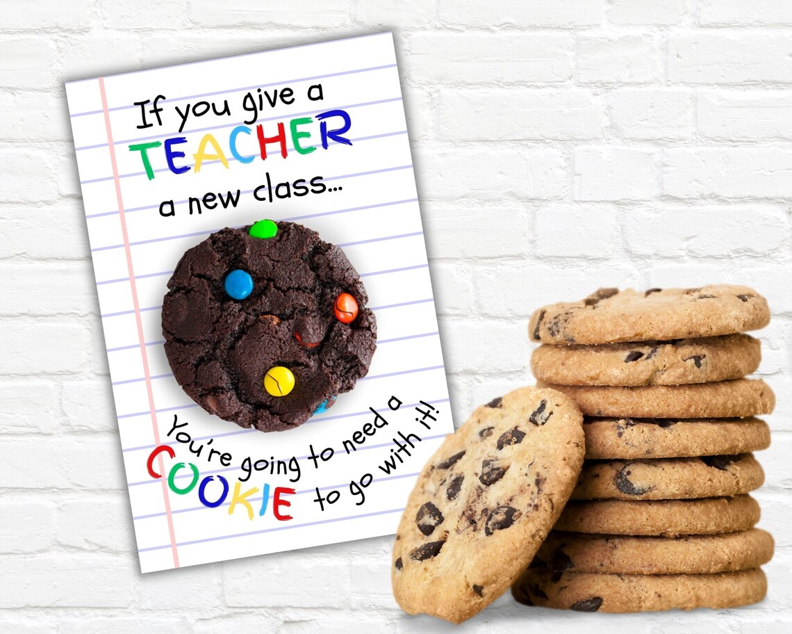 Printable Teacher Gifts, Back to School Teacher Gift, Teacher Treat ...