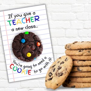 Printable Teacher Gifts, Back to School Teacher Gift, Teacher Treat ...