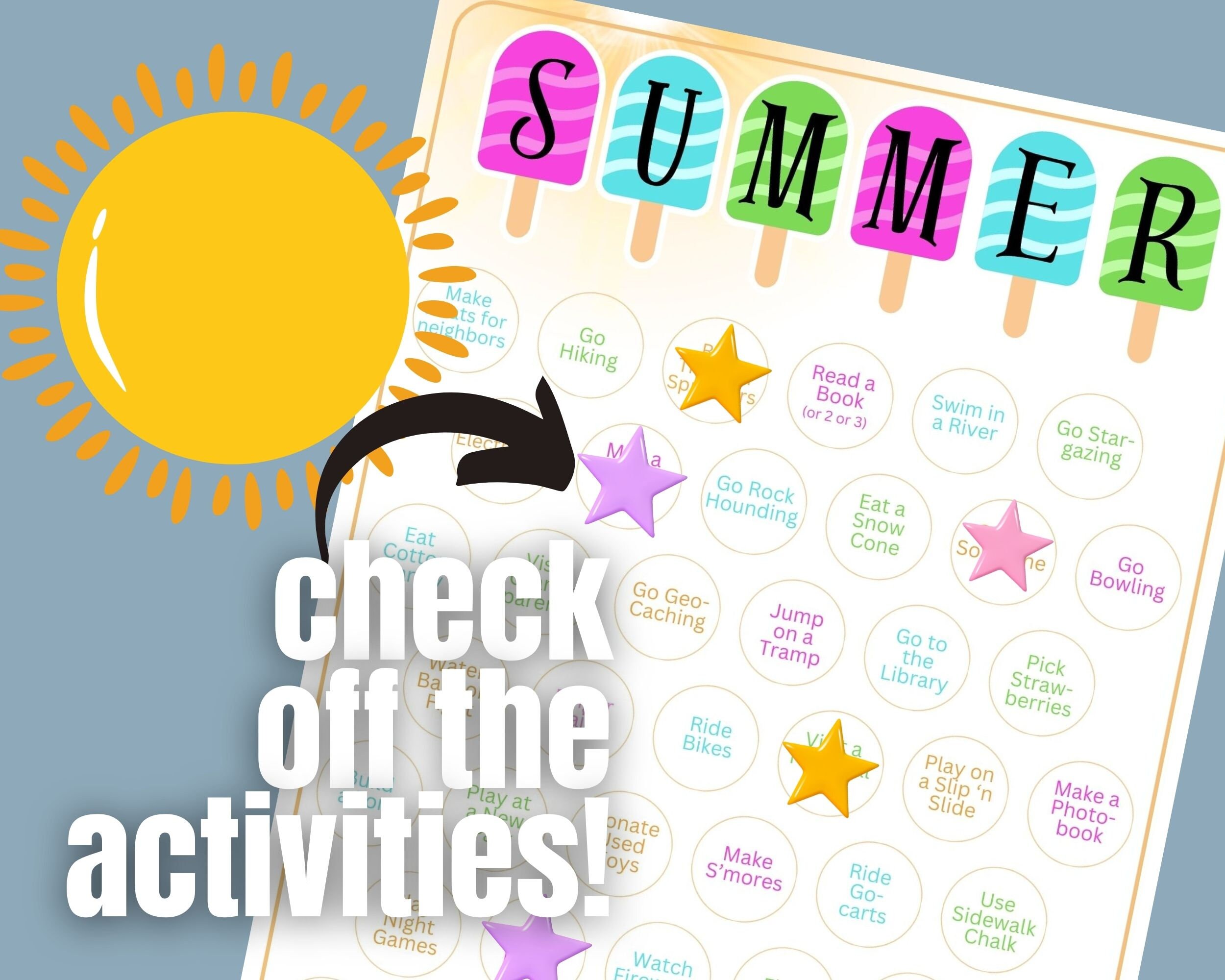 SUMMER BUCKET LIST 2024, Summer of Fun Bucketlist, Summer Planner ...