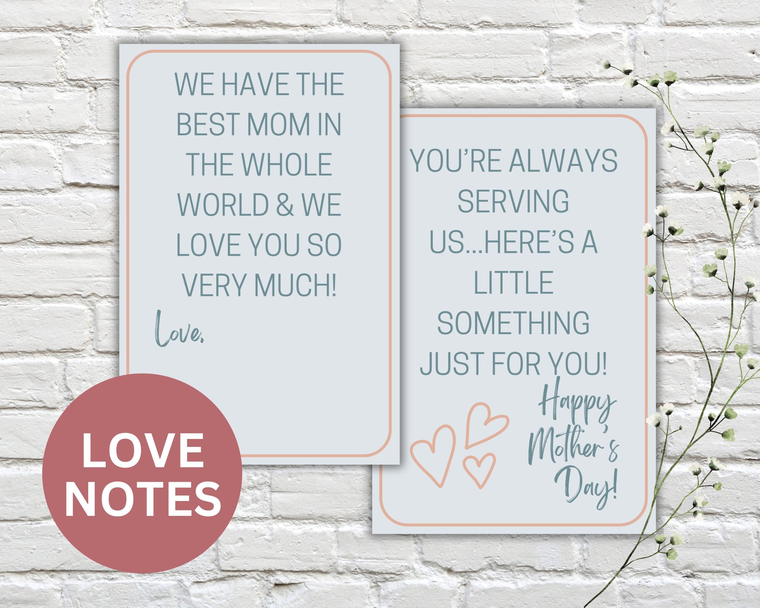 Gift Card Book for Mom Printable, Download Gift for Mom From Kids ...
