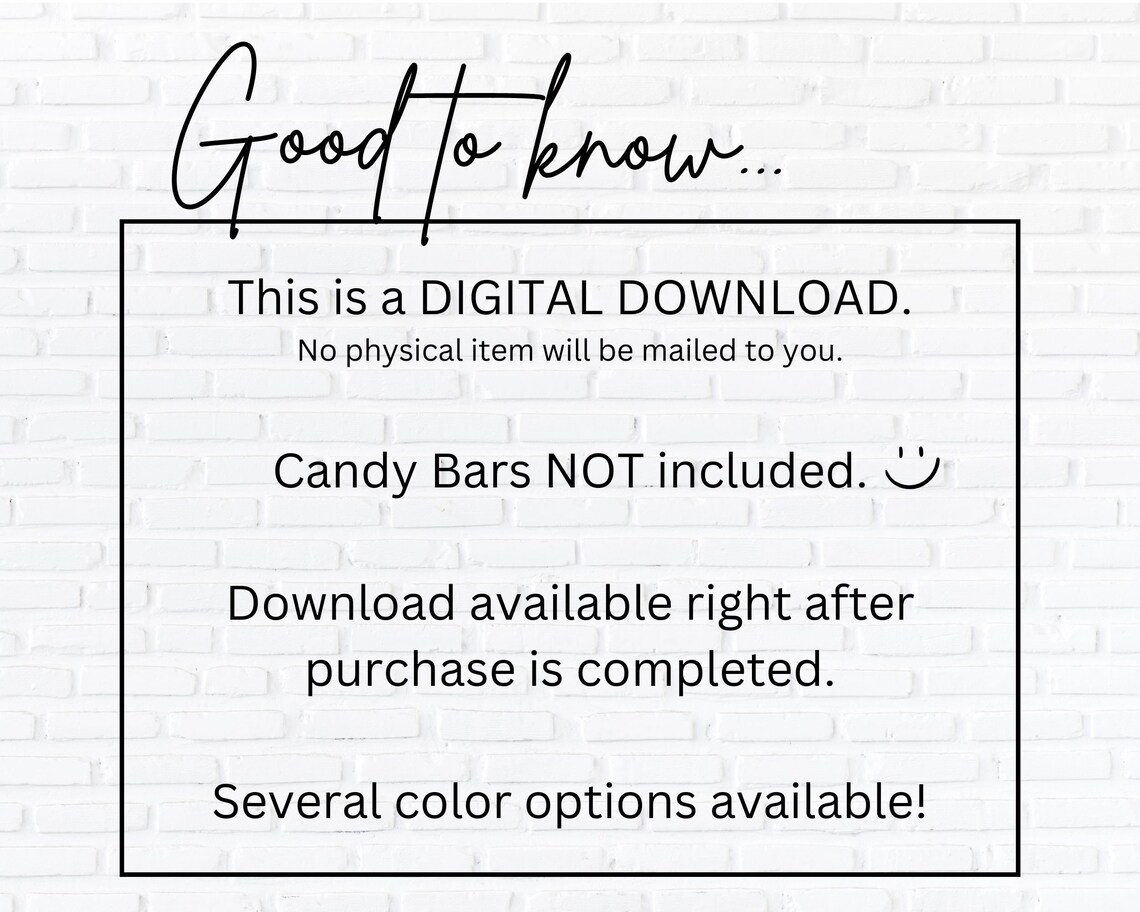PRINTABLE Congrats Grad Candy Poster, Grad Gift, Graduation Candy Bar ...