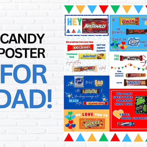 Candy Gram Poster - Etsy