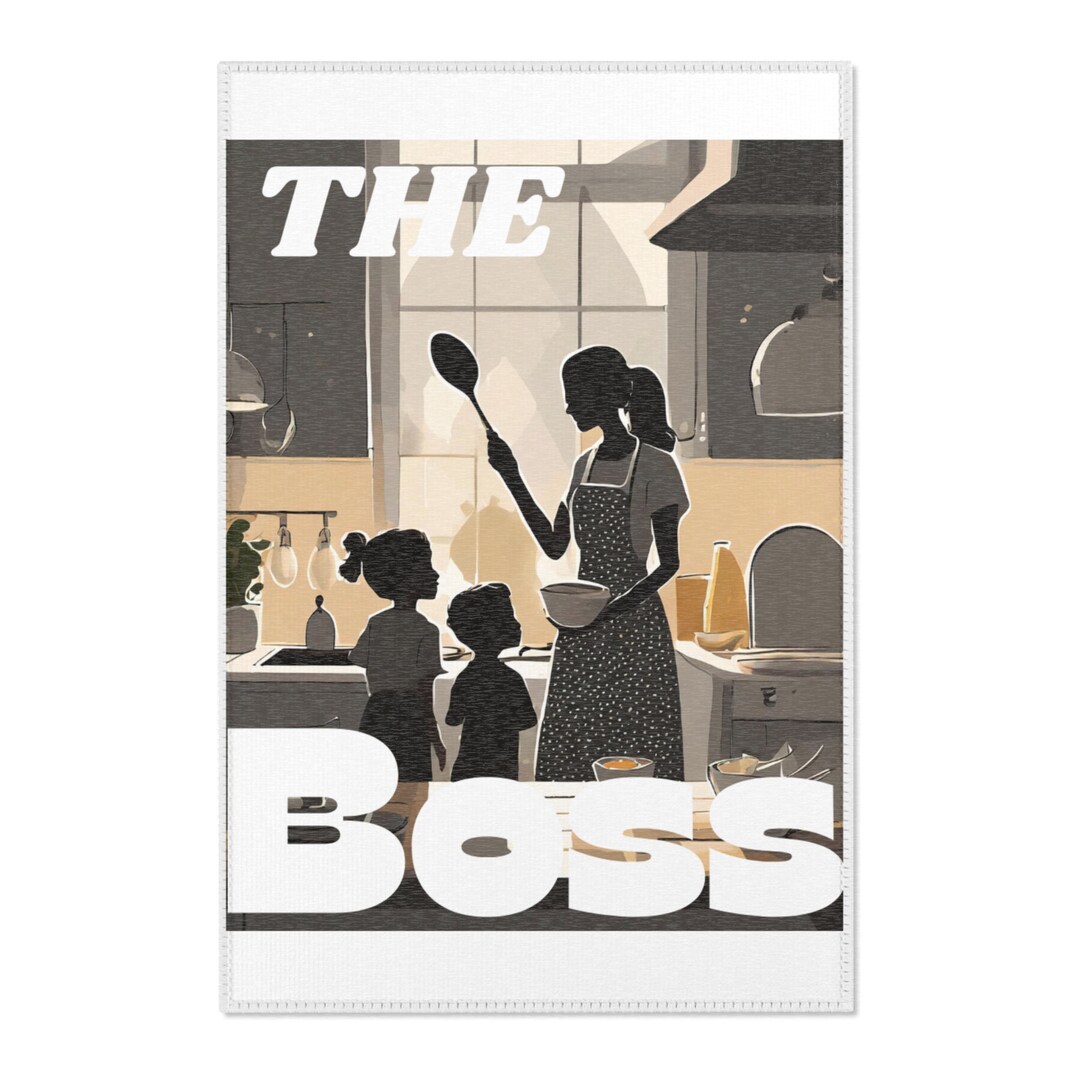 The Boss Area Rug - Etsy