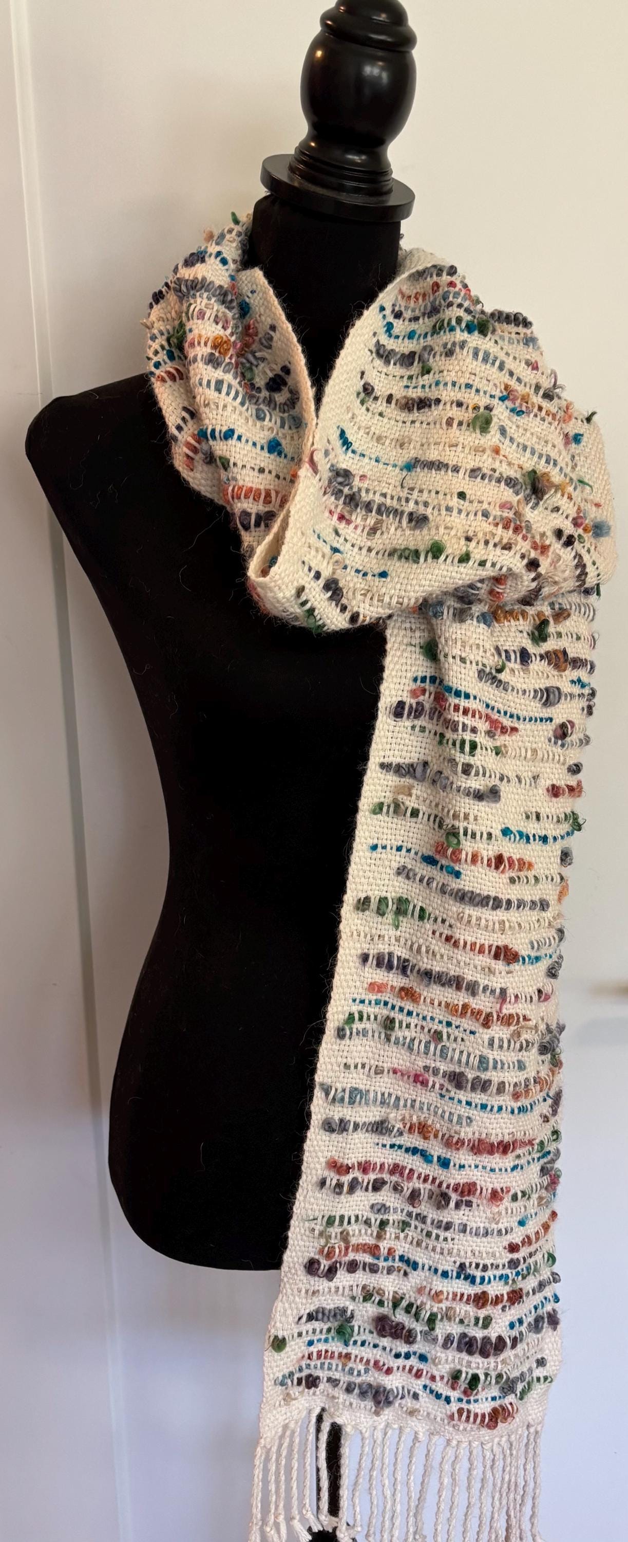 Handwoven Art Scarf - Etsy