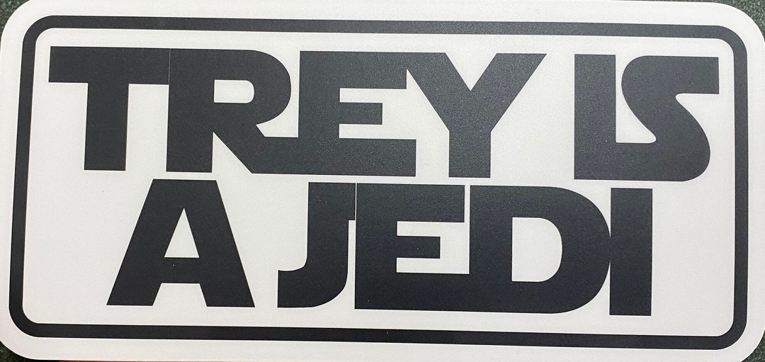 Trey is A Jedi Sticker - Phish - Etsy