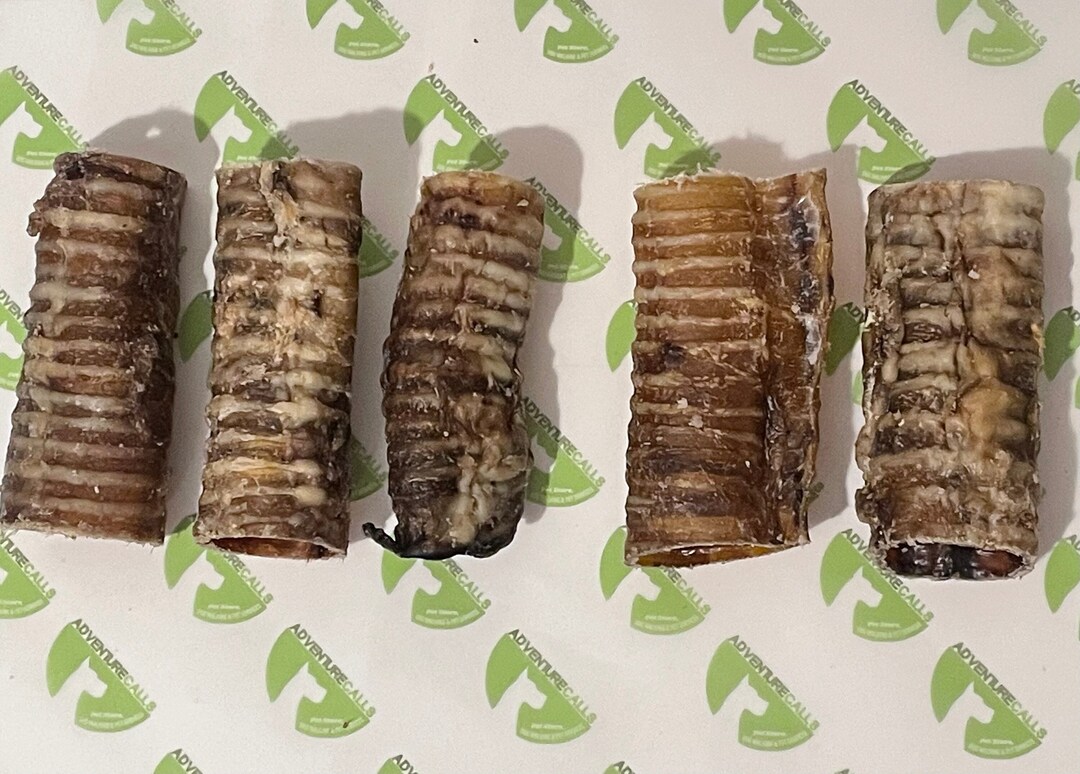 Small Beef Trachea Gullet Healthy Air-dried Beef Trachea Treats for ...