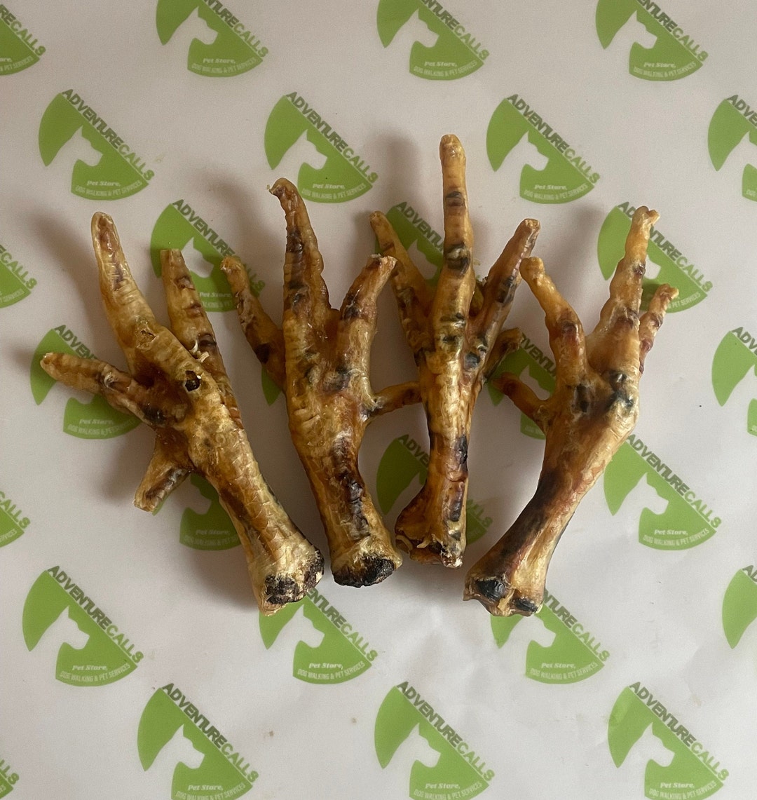 Chicken Feet 3pc 250g 1kg Healthy Air-dried Chicken Feet Treats for ...