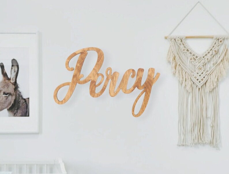 Personalizable Wall Art Letters, Custom Words Personalized Wood Writing ...